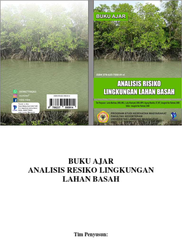 Fix Buku Ajar Analisis Risiki Lingkungan Lahan Basah | PDF ...