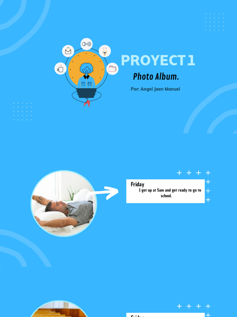 Daily Routine Photo Album | PDF