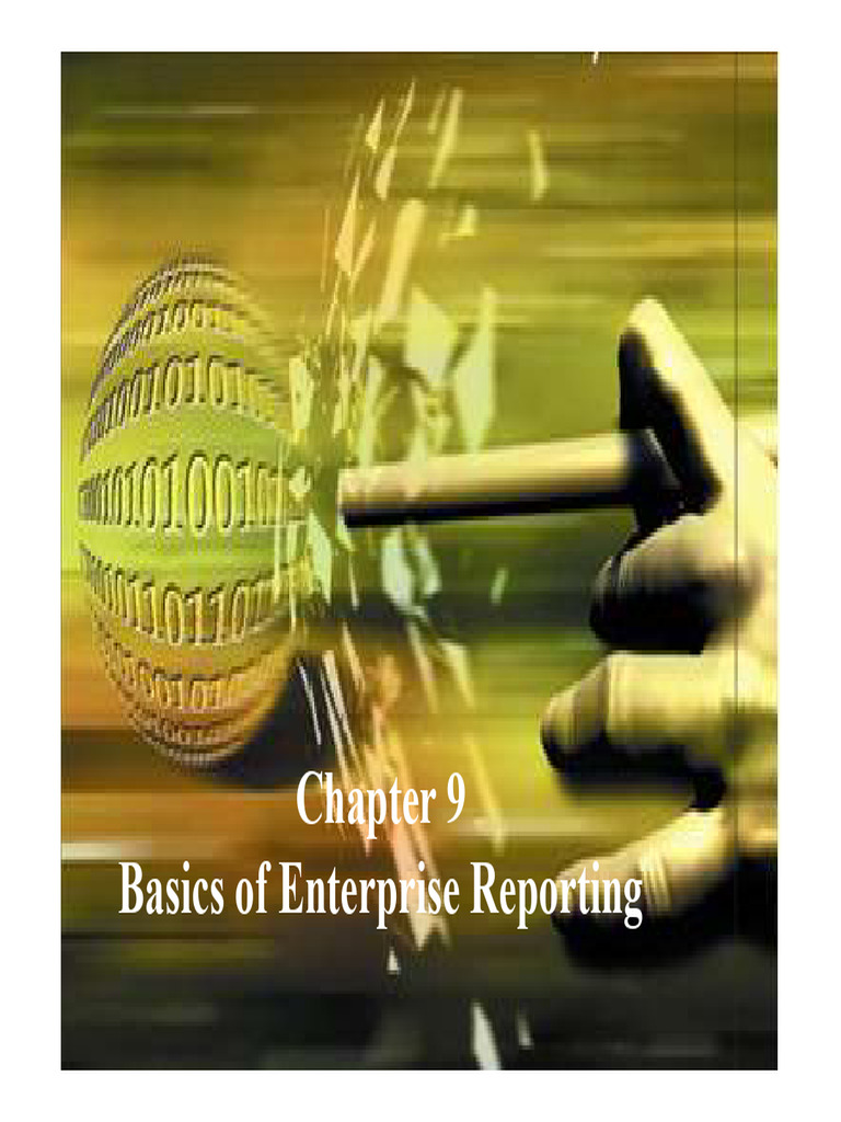 Enterprise Reporting | PDF | Performance Indicator | Analytics