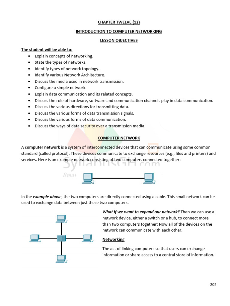 Introduction to Computer Networking | PDF | Computer Network | Network ...
