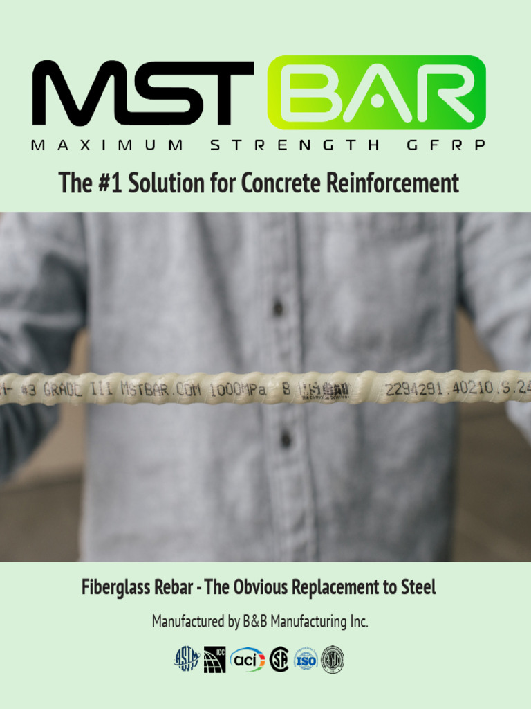 MST-BAR Brochure 2022 | PDF | Fiberglass | Concrete