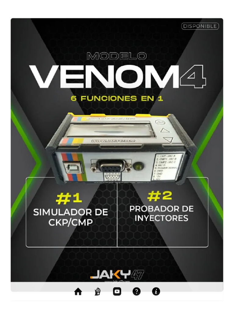 Generador de CKP - CMP Venom 4 - Jaky47 | PDF