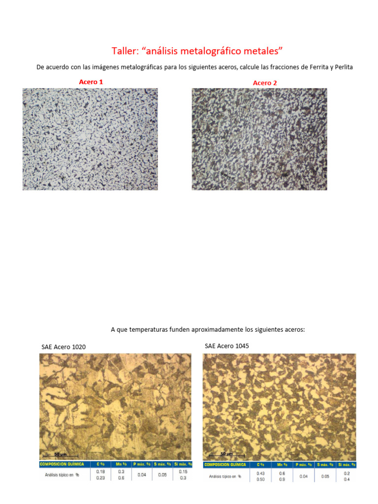 metalografia metales | PDF