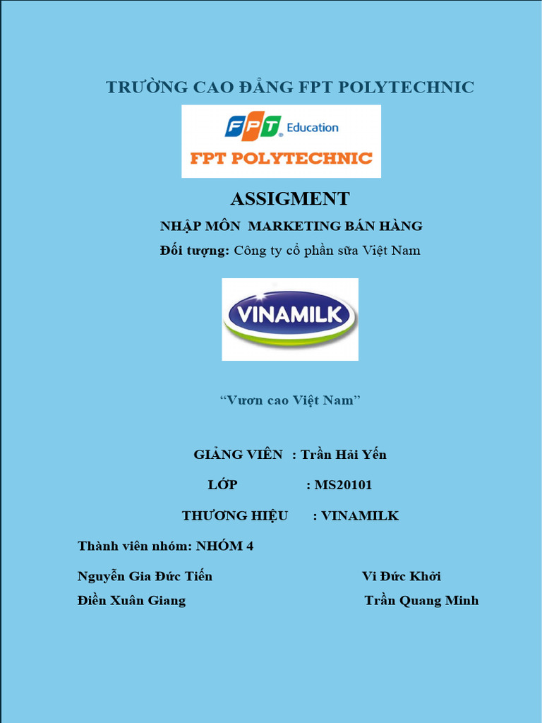 Assigment Nhóm 4. | PDF