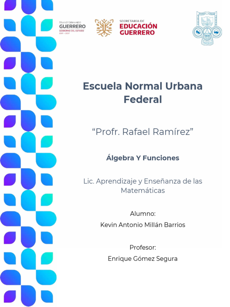 Algebra Tarea2 Kevin | Descargar gratis PDF | Álgebra | Números