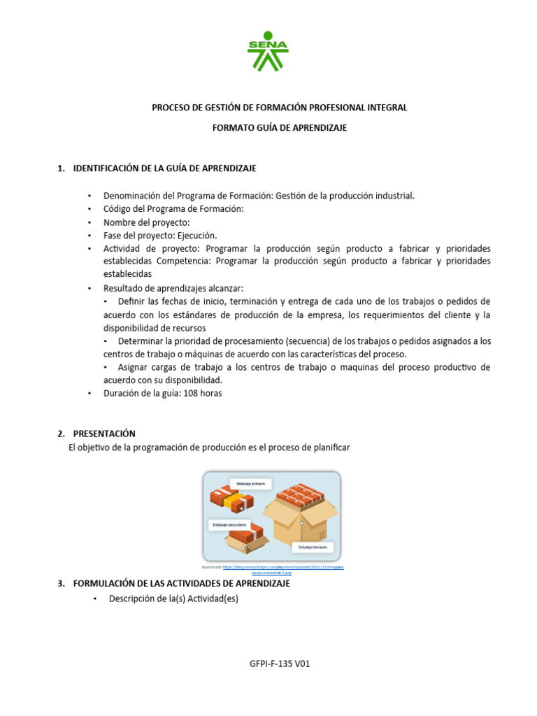 Guía MC 16 Definir Logistica de Distribucion 18.09.23 APROBADA | PDF | Logística | Evaluación