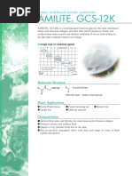 Ajinomoto Brochure AMISOFT ECS 22W E 200729 | PDF | Surfactant | Acid