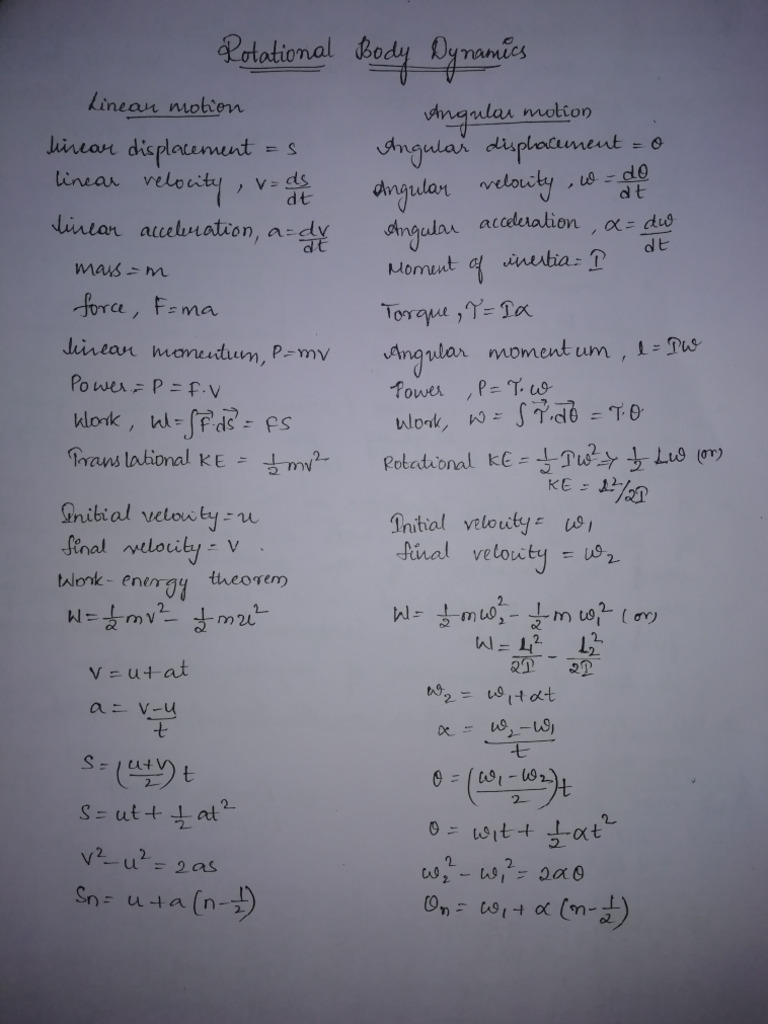 Rolling Body Dynamics | PDF