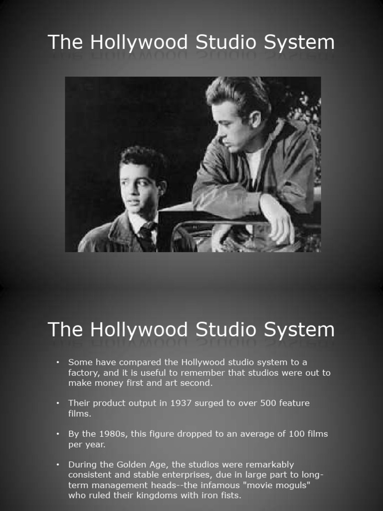 Overview of the Hollywood Studio System | PDF | Cinema Of The United ...