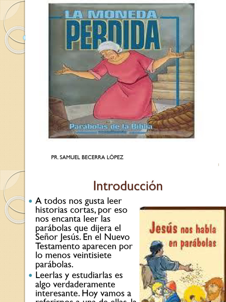 La moneda perdida | PDF | Parábolas de Jesús | Pecado