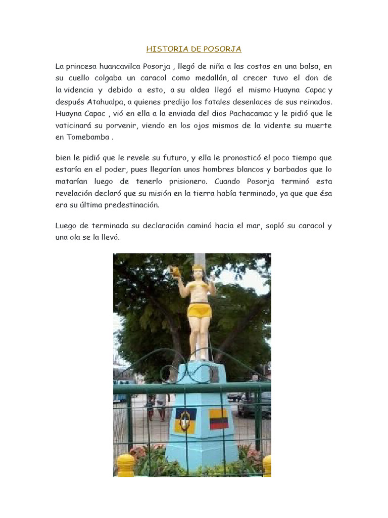 Historia de Posorja | PDF | Clásicos