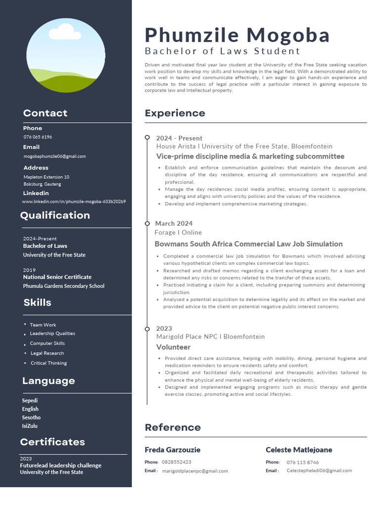 Black White Minimalist CV Resume | PDF | Disciplines | Simulation
