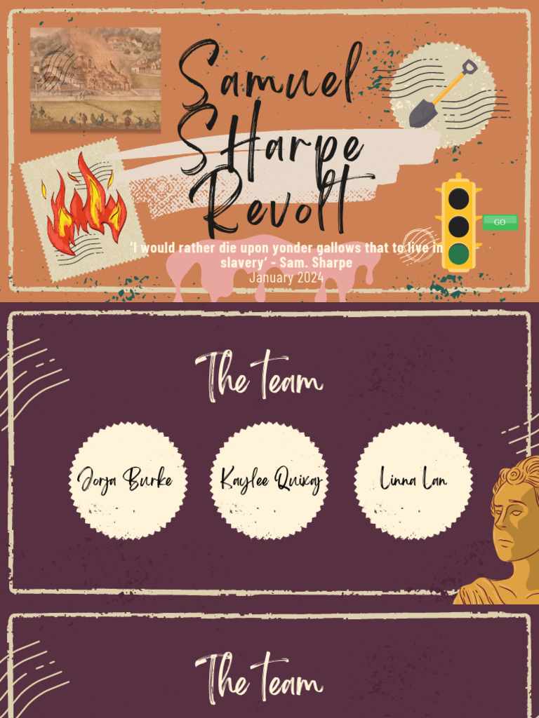 Samuel Sharpe Revolt Project Presentation | PDF | Unfree Labour ...