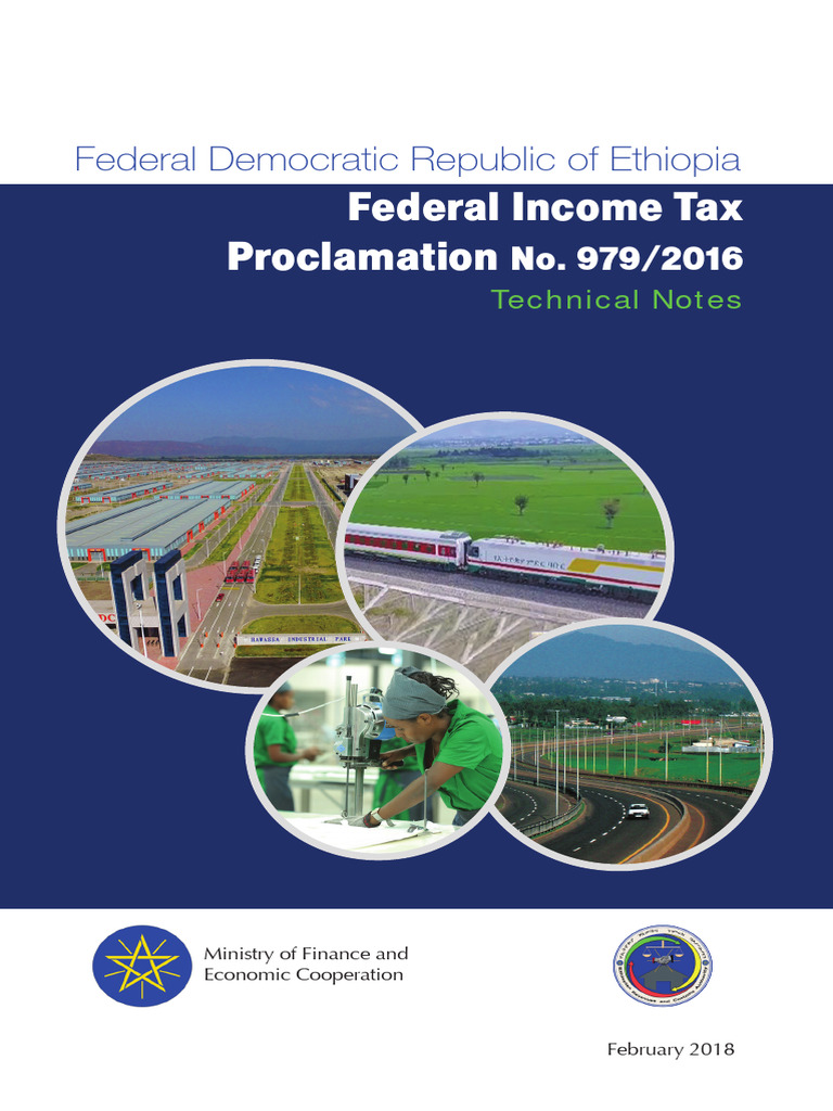 Technical Note - Income Tax Proclamation No. 979-2016 | PDF | Income ...