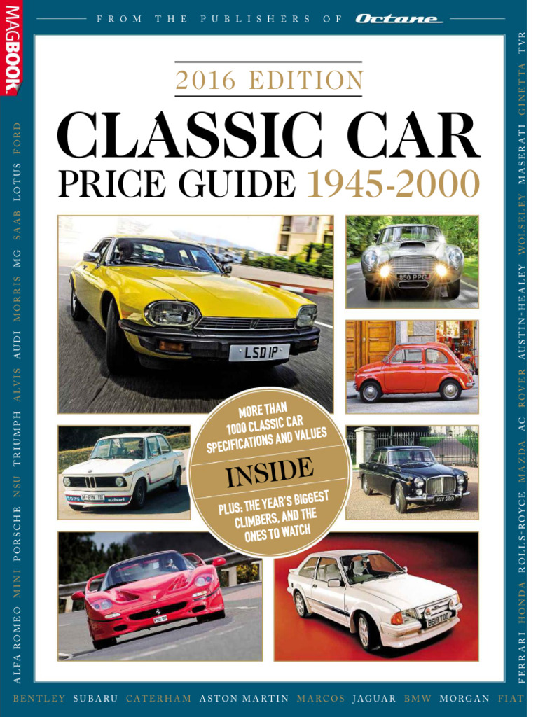 Classic Car Price Guide 1945-2000 | PDF