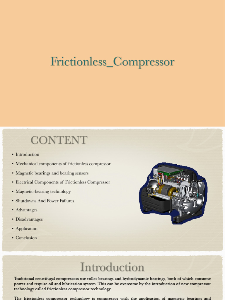 Frictionlesscompressor 220104160727 | PDF | Electric Motor | Power Inverter