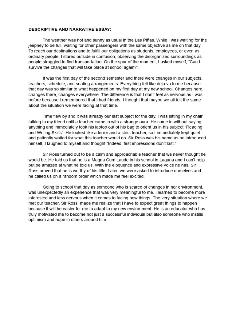 STEM Strand Essay | PDF