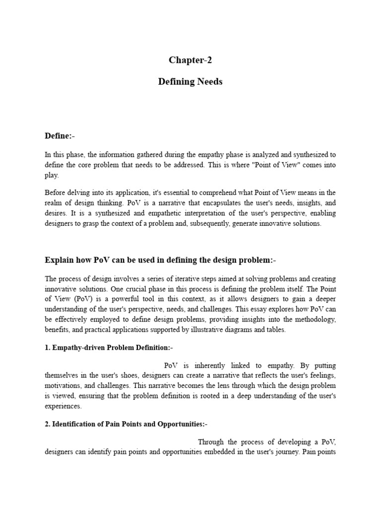 Chap 2 - Reading Material - Design Thinking - Vikash Kumar | PDF ...