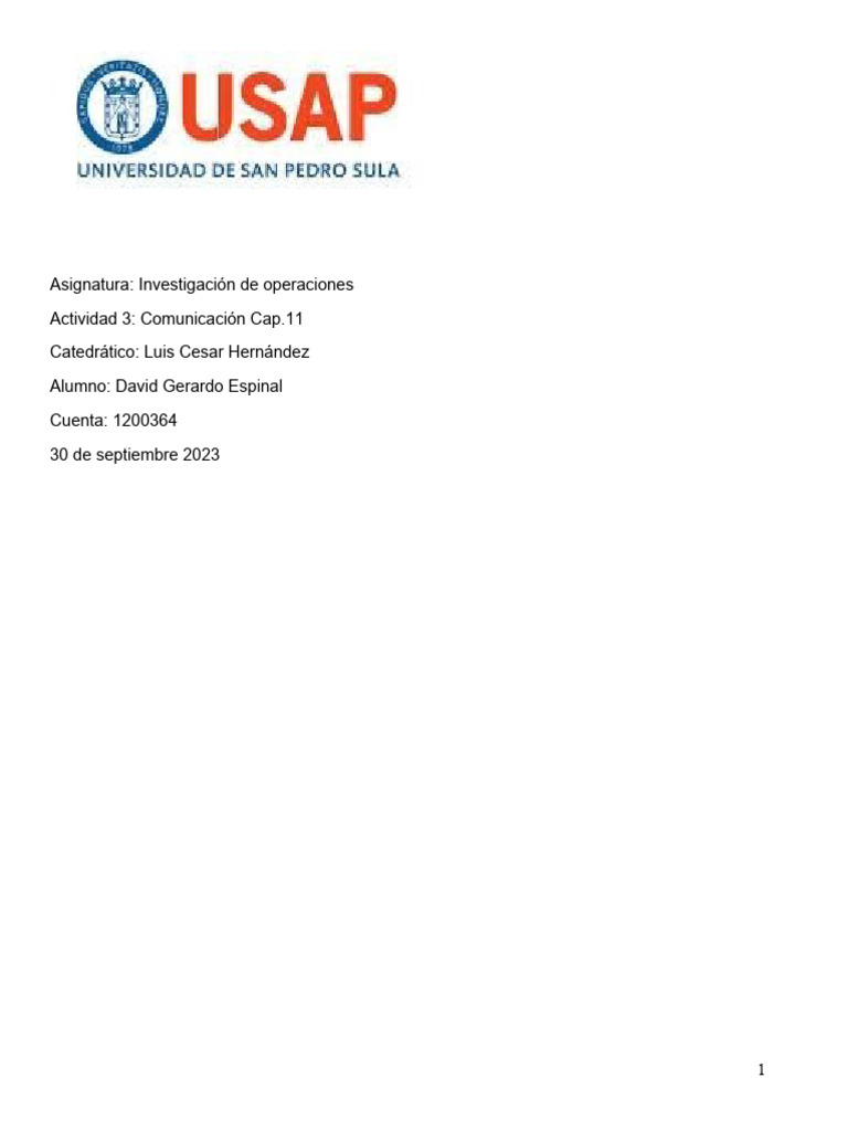 Espina David Asig.3 | PDF | Comunicación | Información