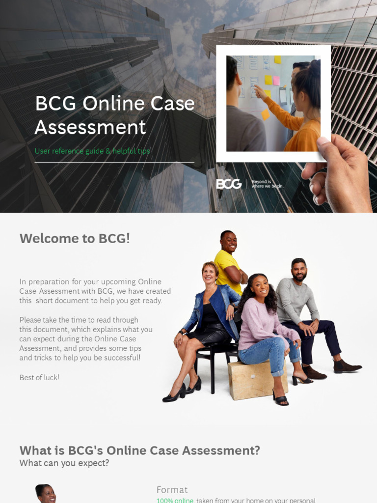 Online Case Assessment User Guide | PDF | Cost Of Goods Sold | Cost