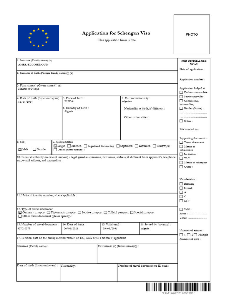 Schengen Visa Application Form Guide | PDF | Travel Visa | Debit Card