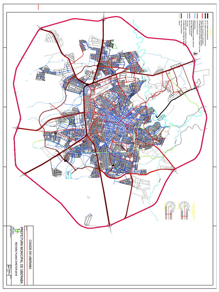 Mapa 01-Vias Coletoras e Arteriai | PDF