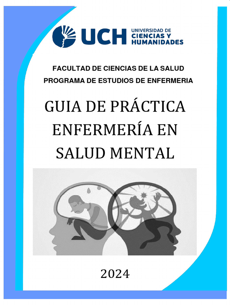 Guia Salud Mental | PDF | Terapia electroconvulsiva | Enfermería