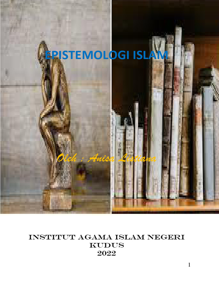 Buku Epistemologi Islam Anisa Listiana 2022 | PDF