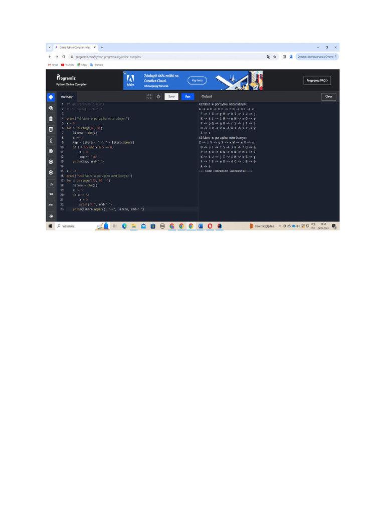 Dalsza Czesc Pythonu | PDF