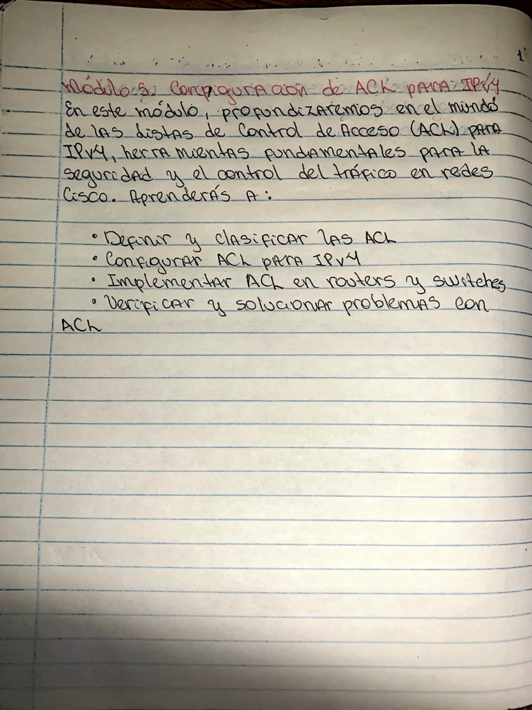 Journal Modulo 5 - CCNA 3 | PDF