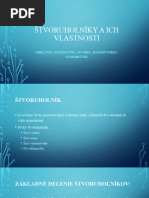 Obvod A Obsah Kosostvorca A Kosodlznika | PDF