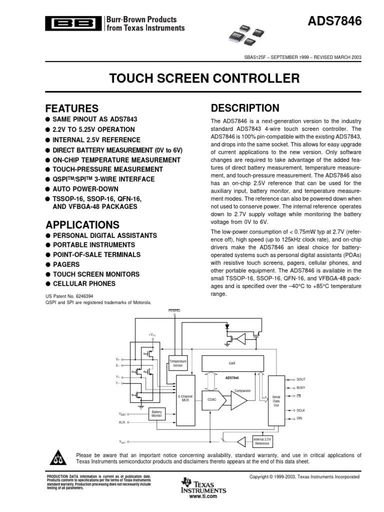 Ads 7846 | PDF | Computing | Electronic Engineering
