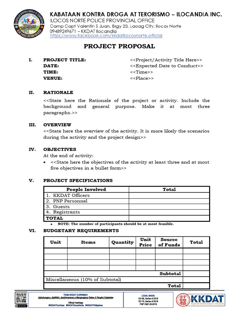 PROJECT-PROPOSAL-TEMPLATE | PDF