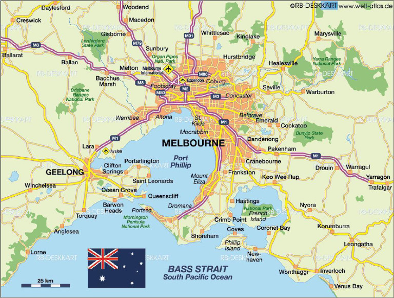 Melbourne AIRPORTS Map PDF | PDF