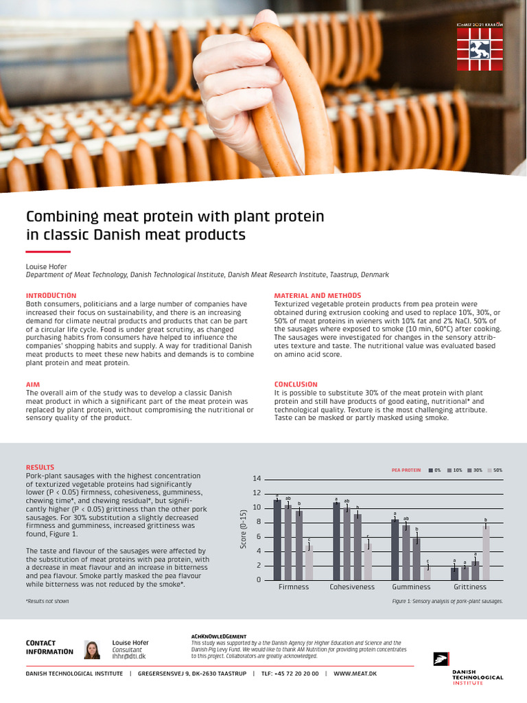 Combining meat protein | PDF | Meat | Proteins