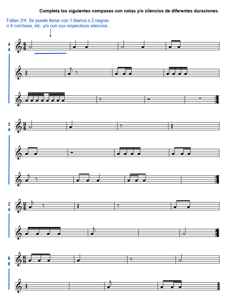 Act.8 Llenado de Compases | PDF