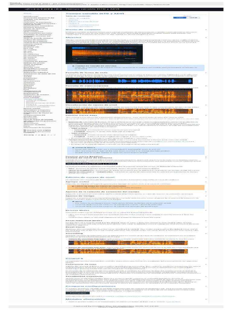 Variable Time (STD & ADV) - RX 7 Documentation' - File | PDF