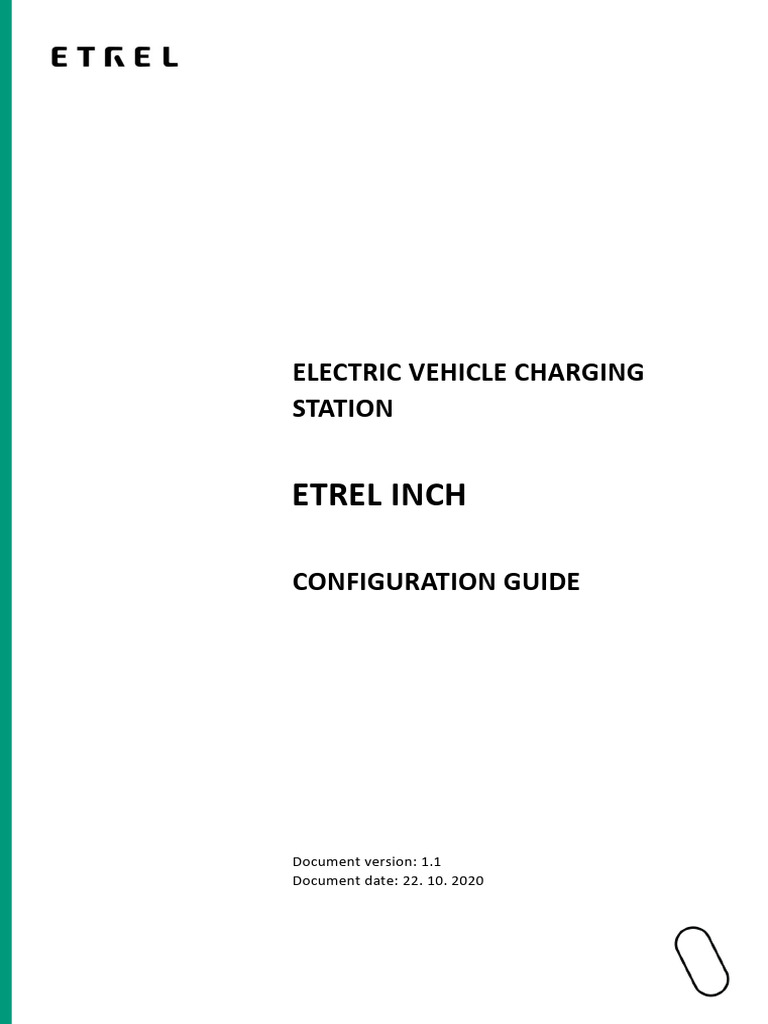 Etrel INCH Configuration Guide | PDF | Computer Network | Ip Address