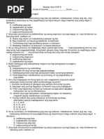 Worksheet ESP 6 Q1 WEEK1,2,3 | PDF