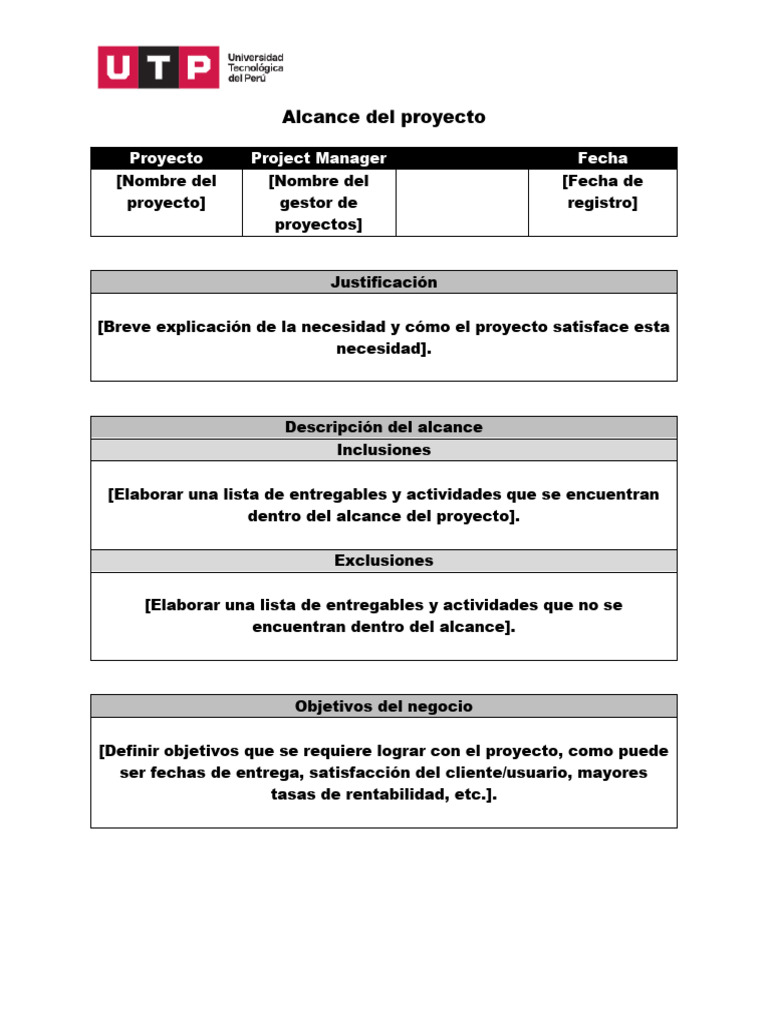 Formato+Alcance MZKRNP | Descargar gratis PDF | Business | Economias