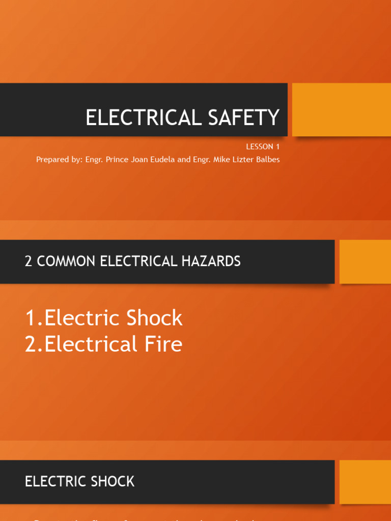 ELECTRICAL-SAFETY | PDF | Fires | Fuse (Electrical)