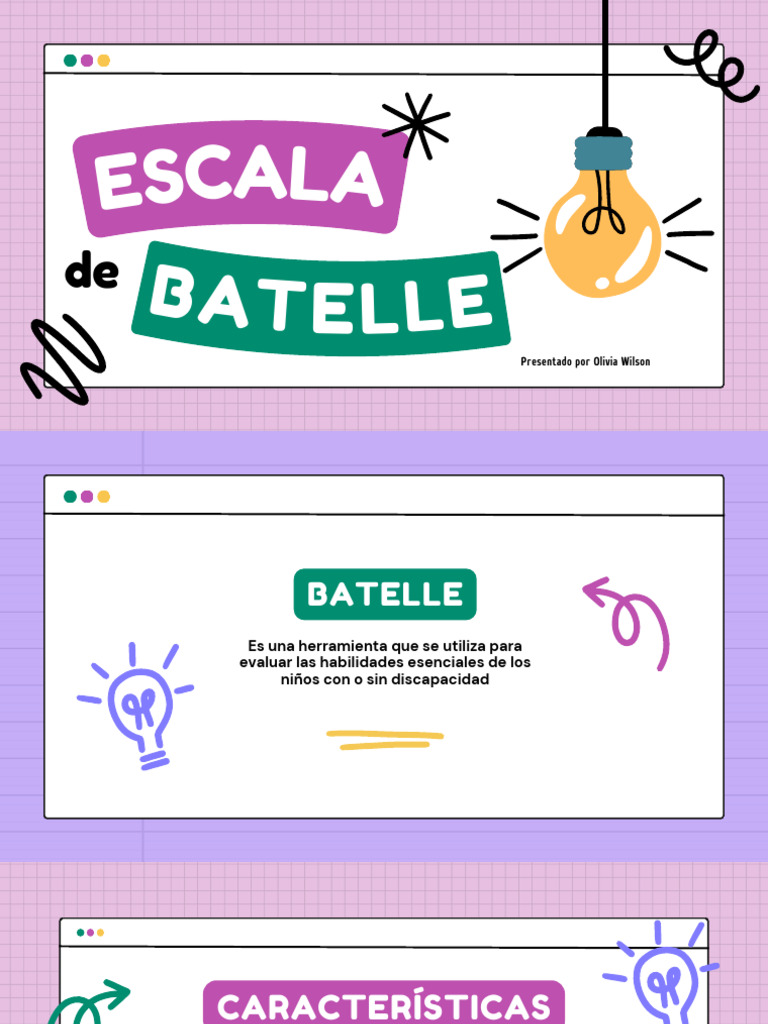 Escala de Batelle | PDF