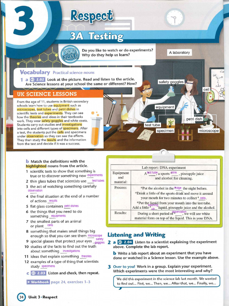 Project Explore Unit 3 Key | PDF | Hypothesis | Cognitive Science