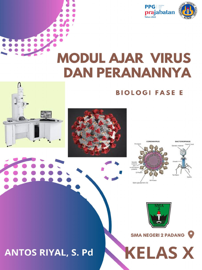 Perangkat Mengajar (Modul Ajar) Ukin Materi Virus - Antos Riyal ...