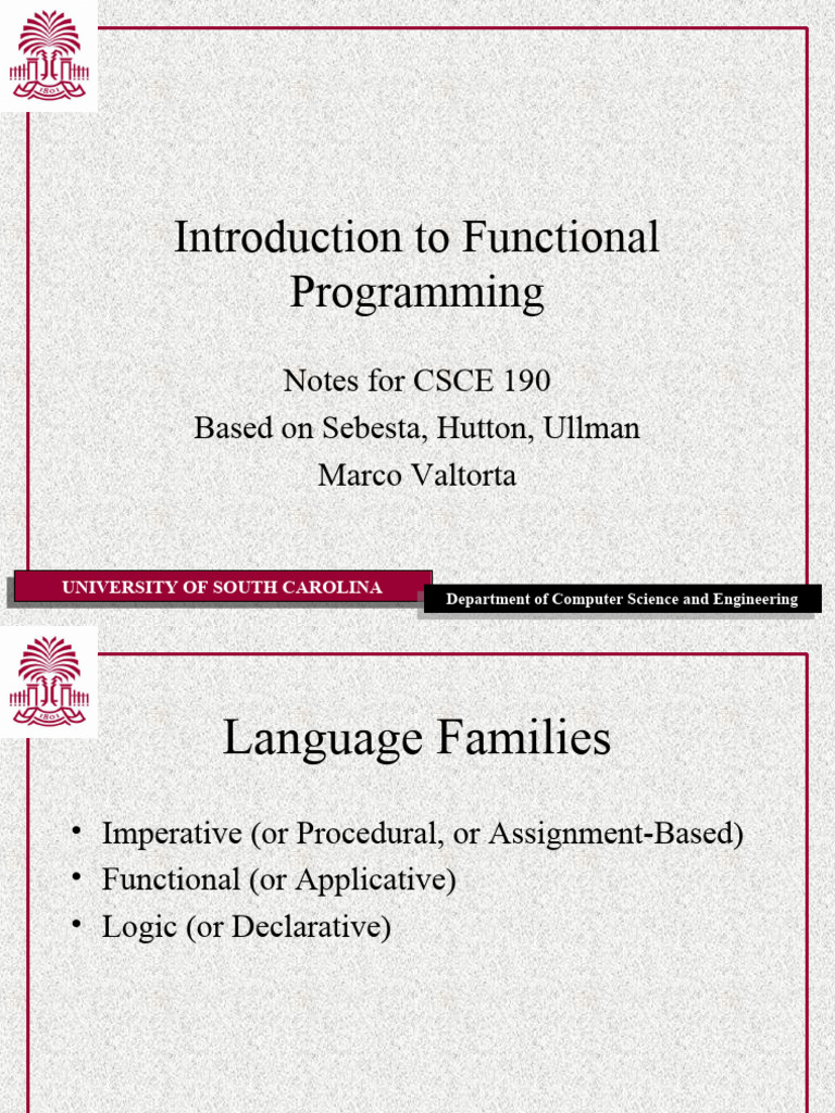 190 11 Functionalprogramming Pdf Functional Programming Computer Program 