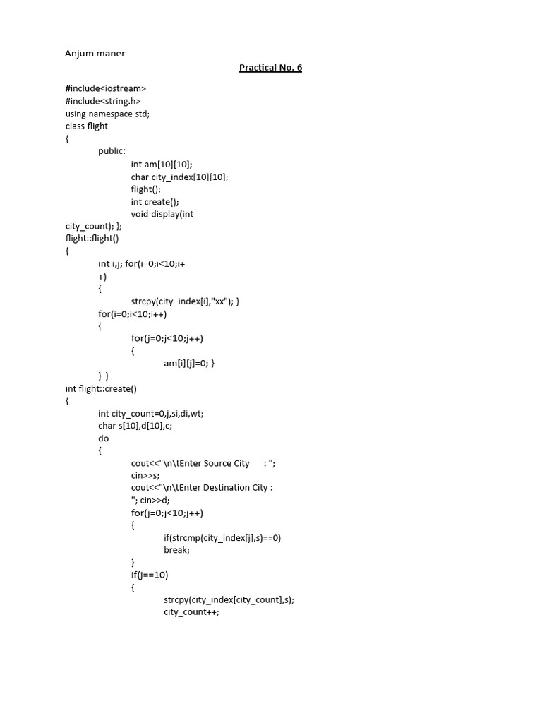 Practical 6 | PDF | Software Development | Computer Programming