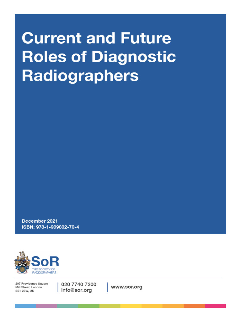 Current and Future Roles of Diagnostic Radiographers v1 | PDF | Medical ...