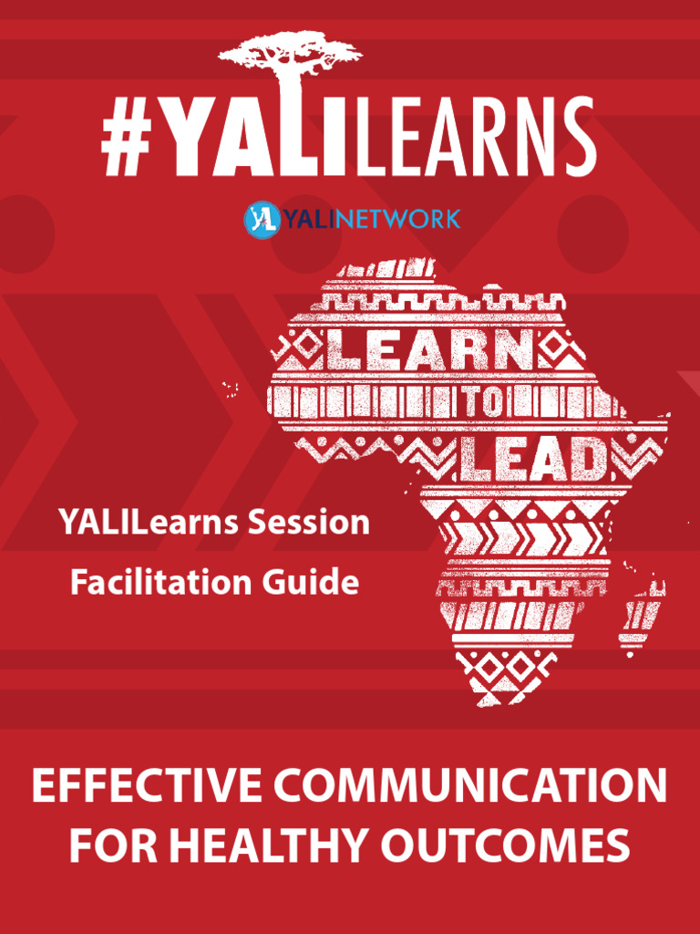 Effective Communication For Healthy Outcomes YALILearns Facilitation ...