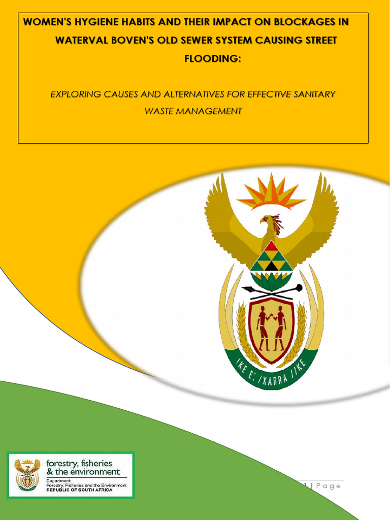 EXPLORING CAUSES AND ALTERNATIVES FOR EFFECTIVE SANITARY WASTE ...