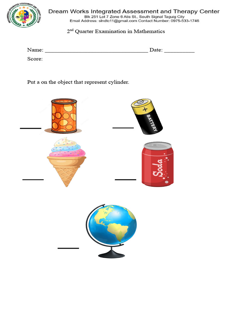 2nd Quarter Examination in Mathematics | PDF | Home & Garden | Science ...